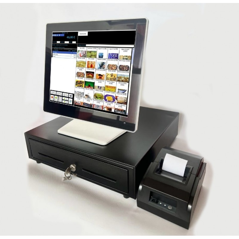 Pack TPV Remanufacturado blanco impecable