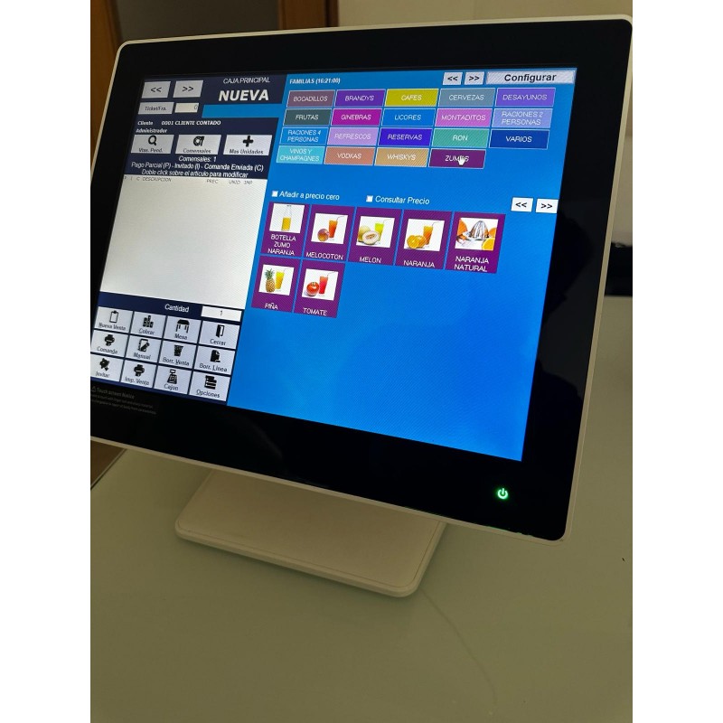 Pack TPV Remanufacturado blanco impecable